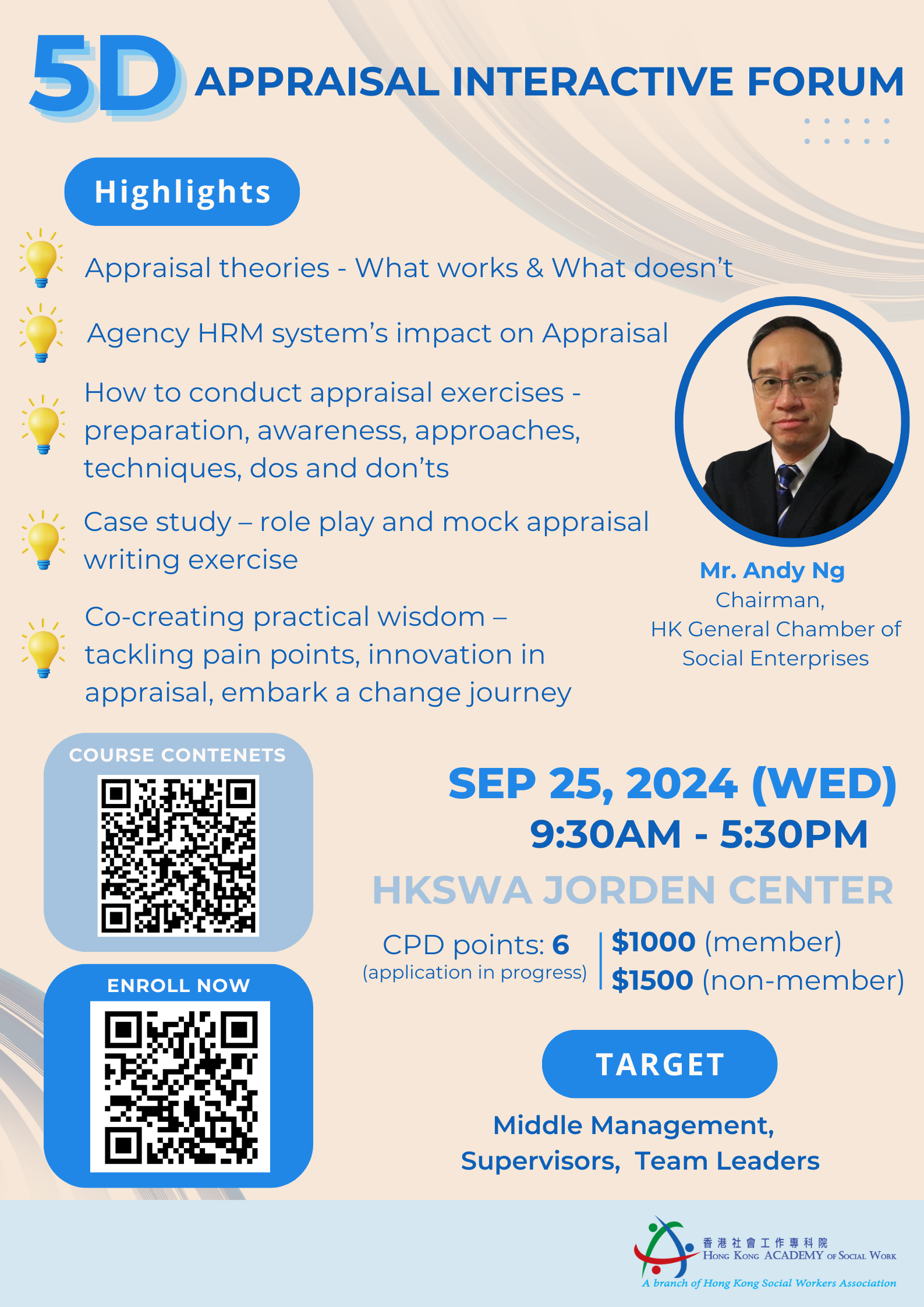 CPD Programmes · Hong Kong Academy of Social Work